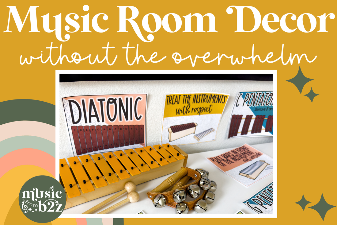 Decorating Your Music Classroom Walls Without Overwhelming Students ...
