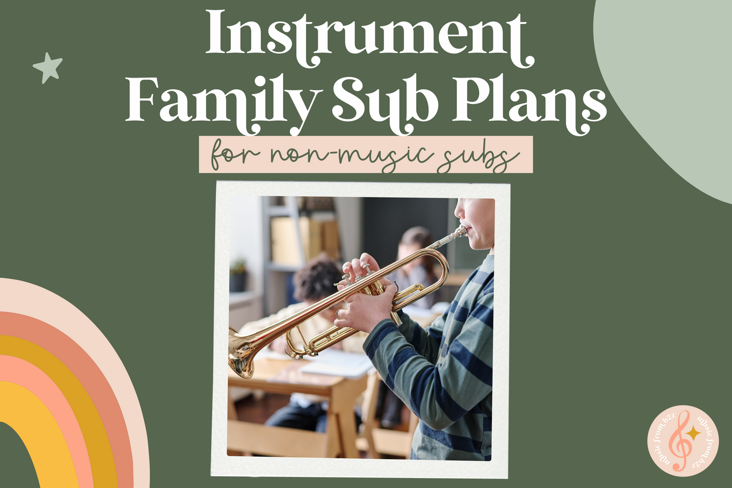 Instrument Family Sub Plans That Practically Run Themselves (Even If Y ...