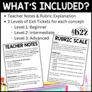 Brass Instruments Exit Tickets & Rubrics Editable Elementary Music Ass ...